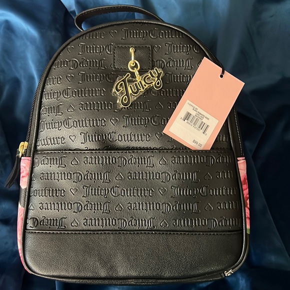 Juicy Couture | Bags | Juicy Couture Lovelock Embossed Flex Leather ...